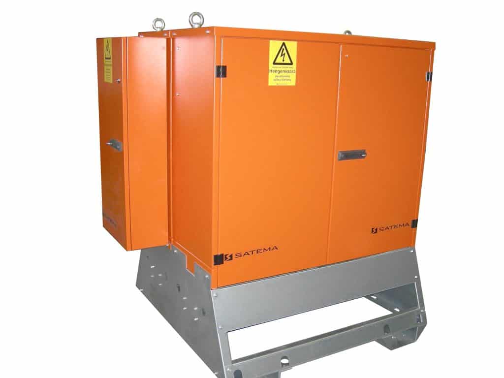 Temporary power supply cabinets with meter - TSR|ELSITE