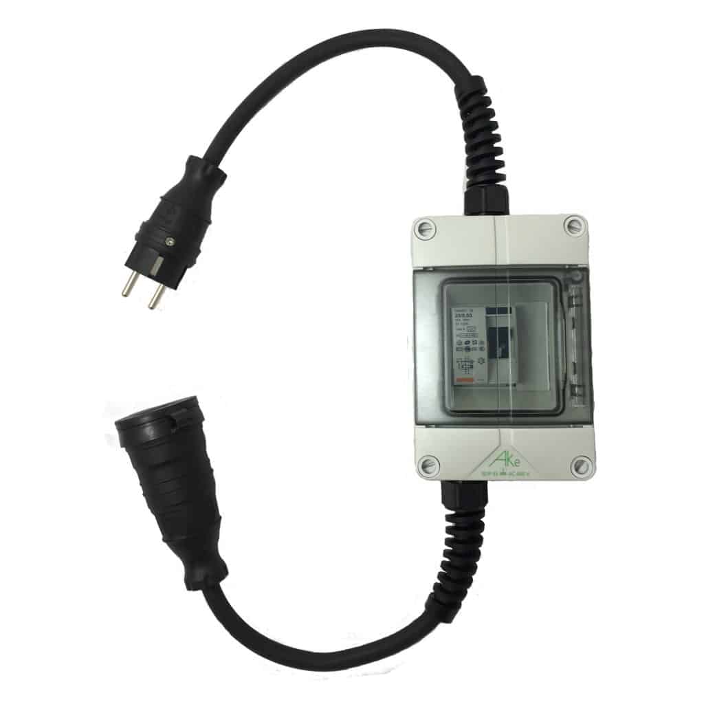 RCD adapter 230V 16A/30mA - TSR | ELSITE